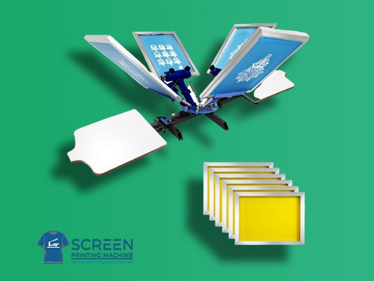 2 station 4 color screen printing machine For T-Shirt Printing